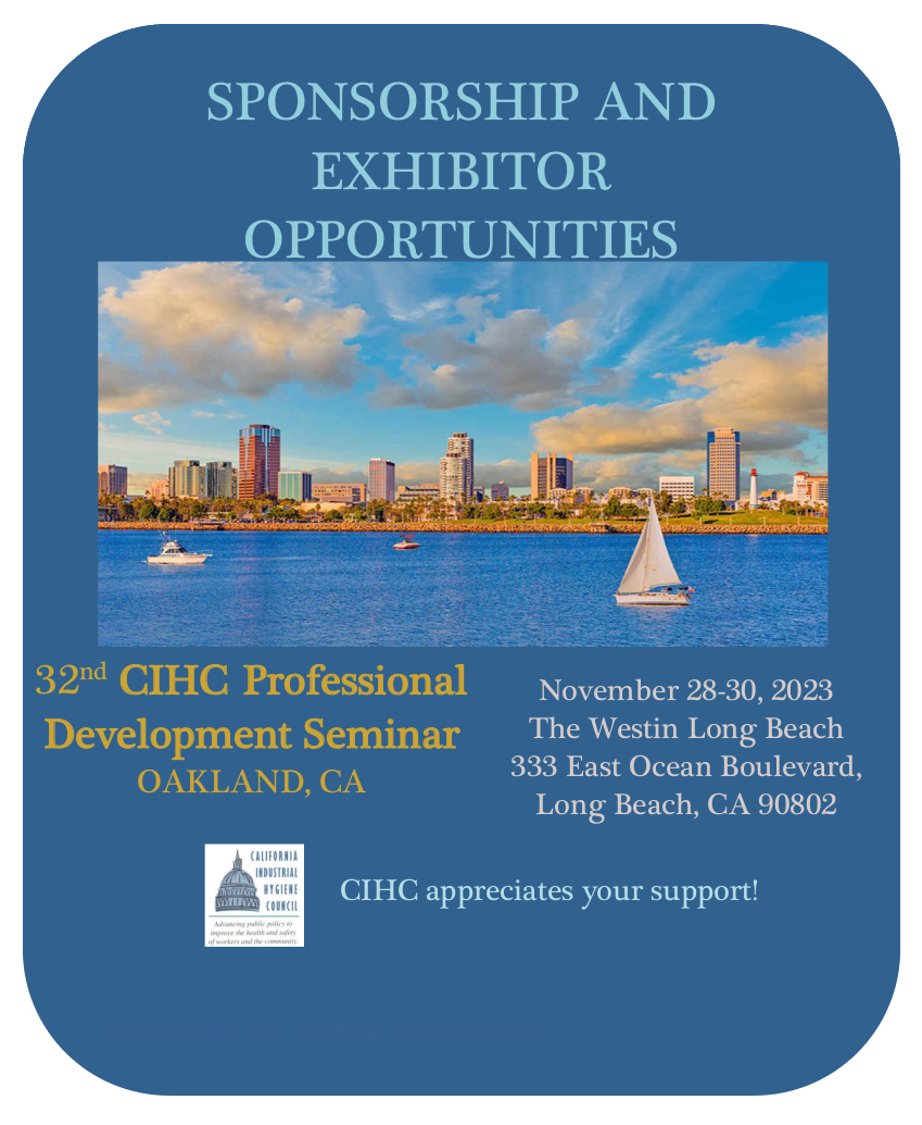 CIHC Events - The California Industrial Hygiene Council